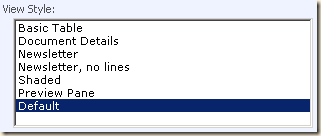 SharePoint: List View Styles | Mike Smith's Tech Training Notes ...